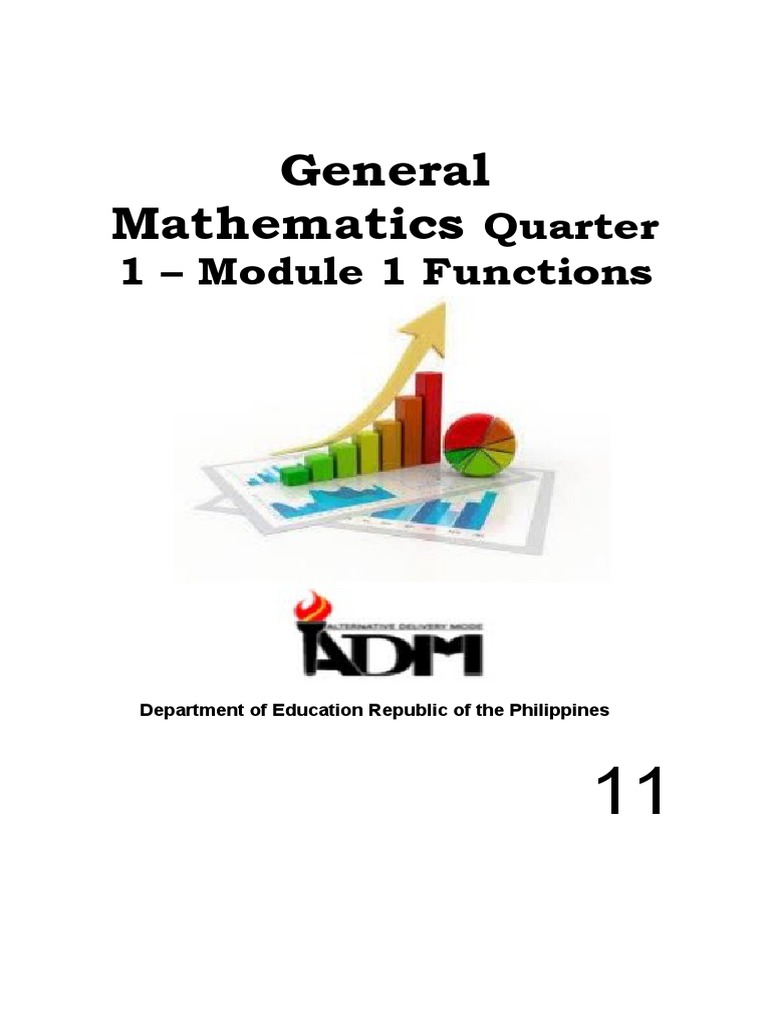 Genmath Module 1 | PDF | Function (Mathematics) | Water