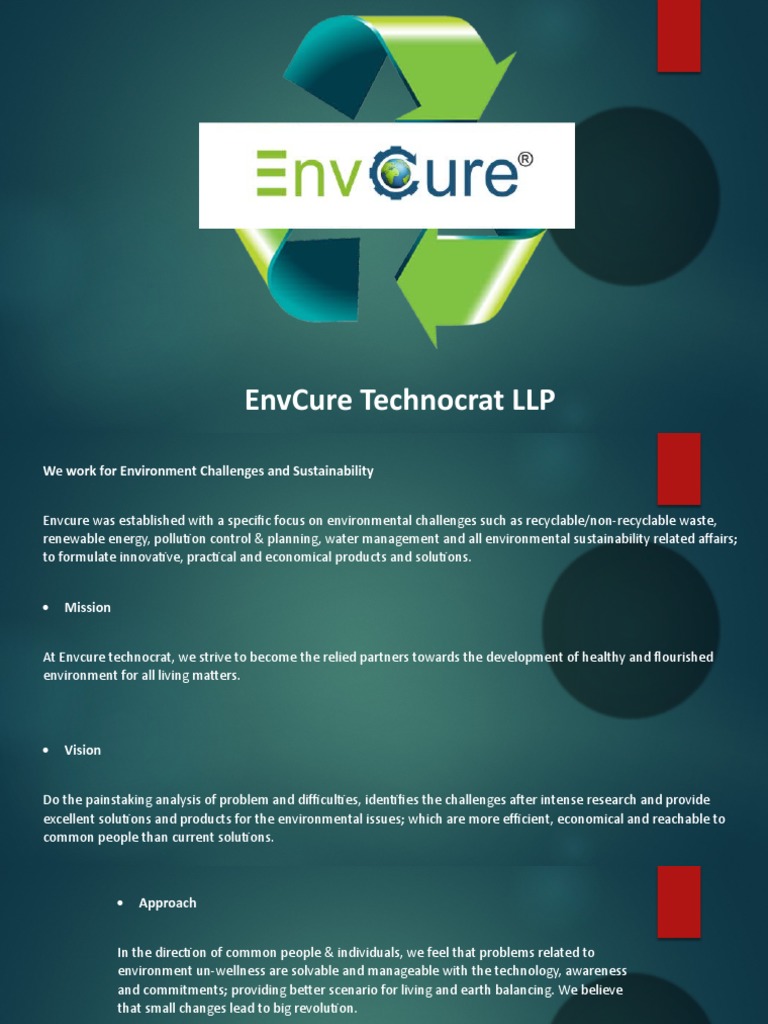EnvCure Technocrat LLP | PDF | Waste Management | Waste