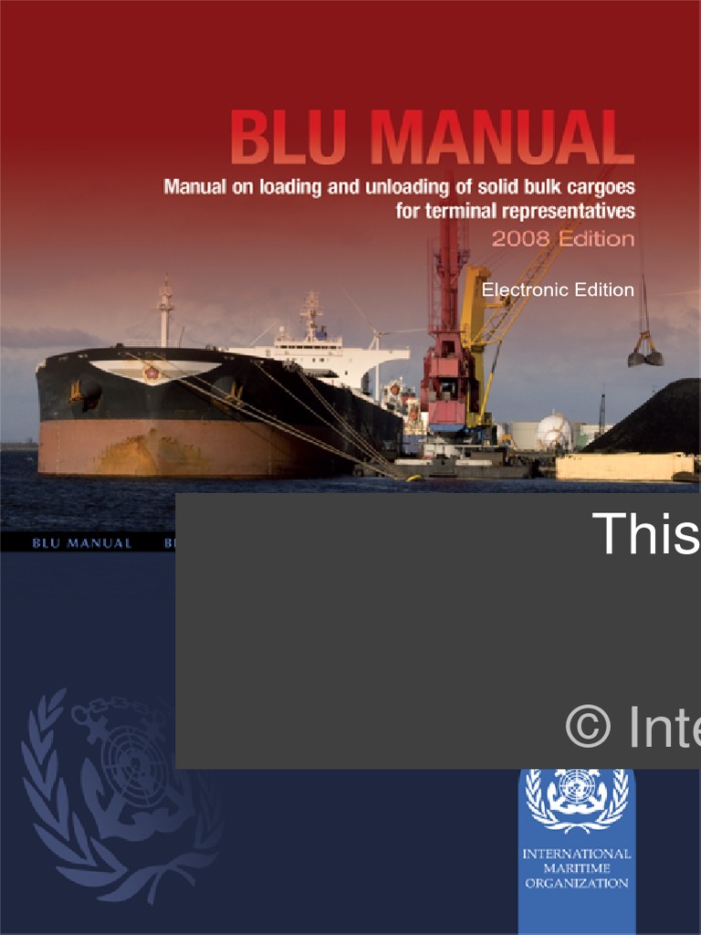 Blu Code 2008edition | PDF | Ships | Cargo