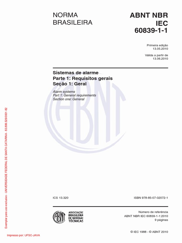 Iec 60839-1-1 2010 | PDF | Satélite | Informação