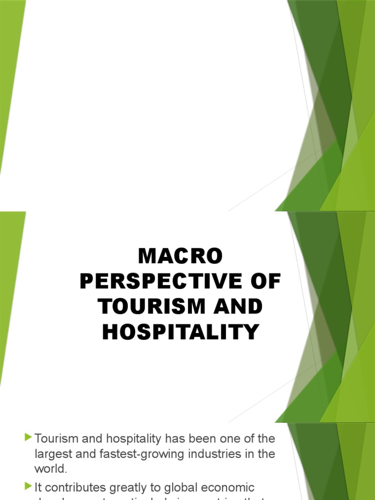 MACRO (Chapter 1) | PDF | Tourism | Transport