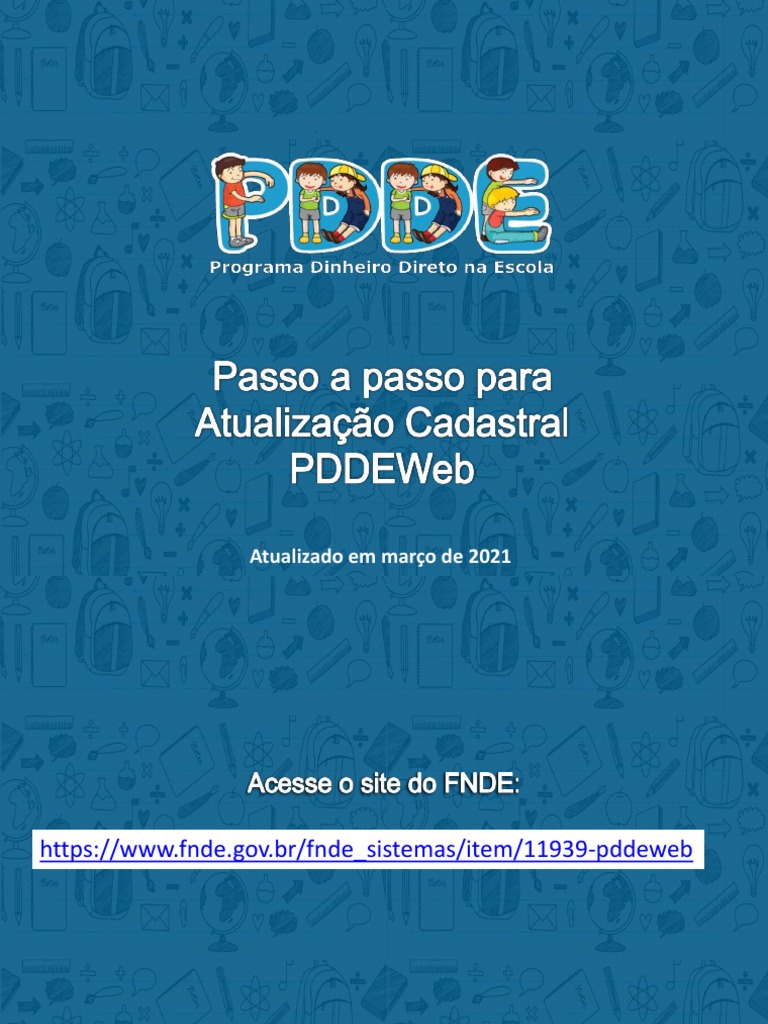 Passo A Passo Pddeweb 18 - 03 - 2021 - Acesso Via Gov BR | PDF ...