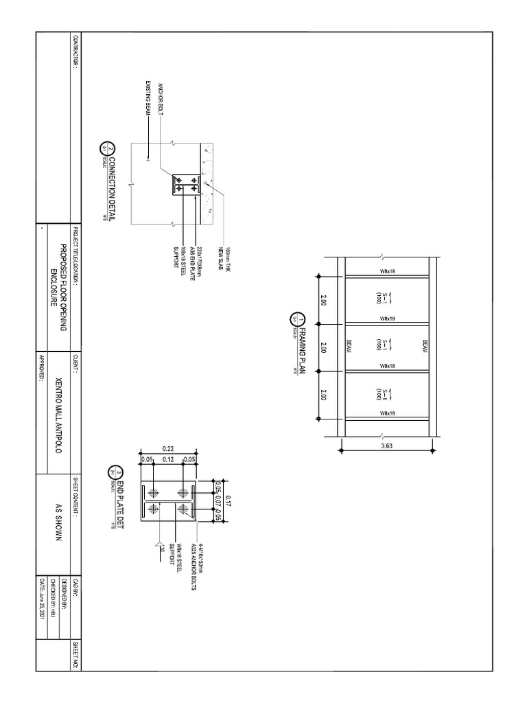 Proposed Enclosure Plan | PDF