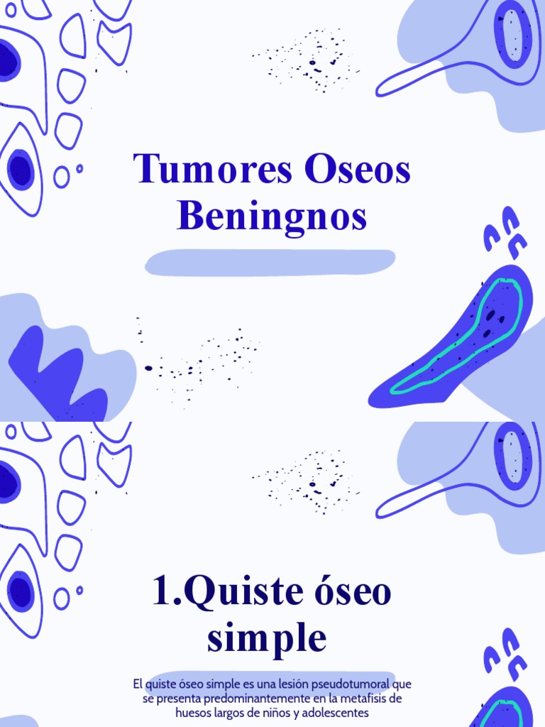 5.tumores Oseos Benignos y Malos3 | PDF | Hueso | Sistema musculoesquelético