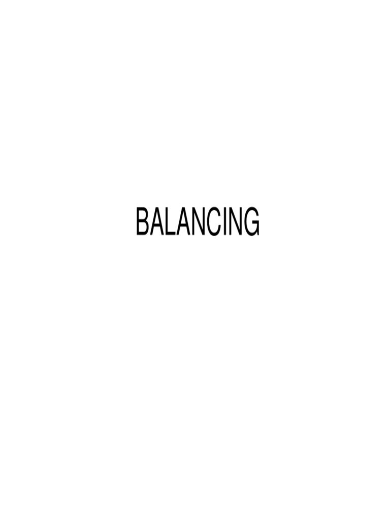 Balancing Pdf Test Assessment Certification