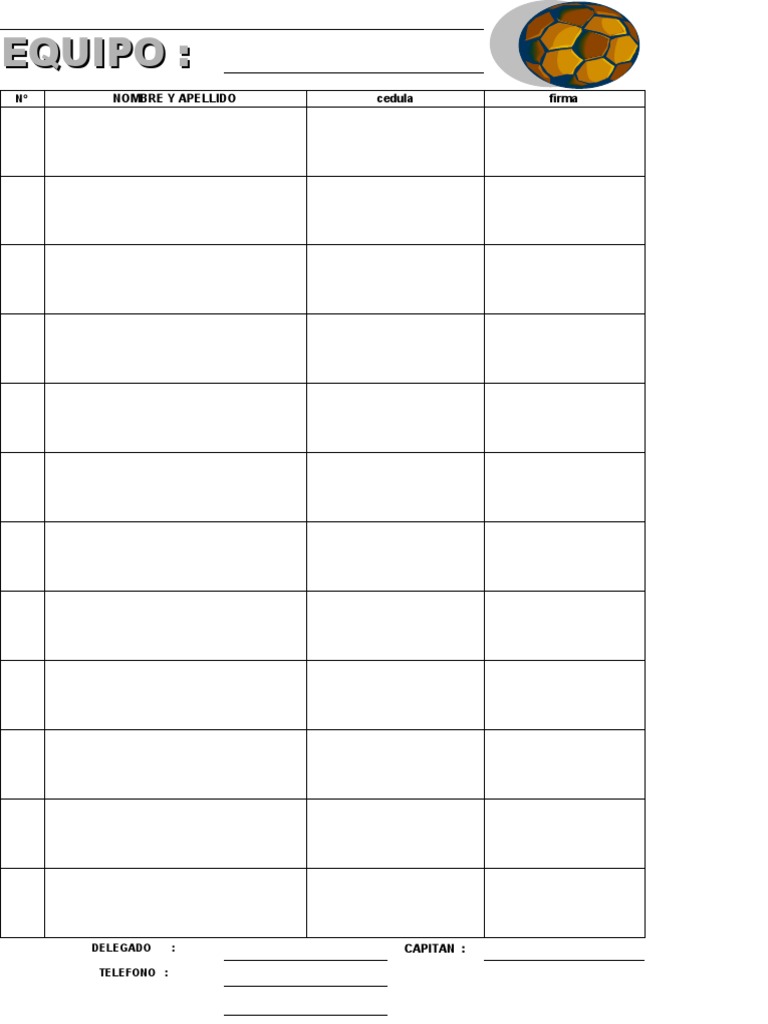 Planilla de Anotacion | PDF