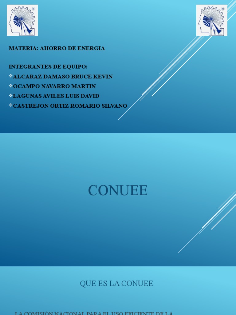 CONUEE | PDF | Uso eficiente de energía | México