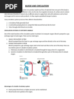 Blood and Circulation, iGCSE Biology | PDF | Circulatory System ...