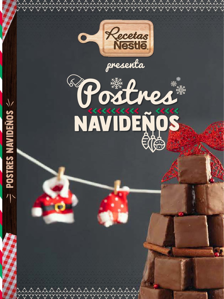 Postres Navideños - Recetas Nestlé | PDF | Postres | Galleta