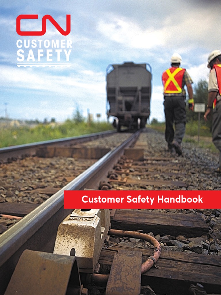 Customer Safety Handbook en | PDF | Dangerous Goods | Rail Transport