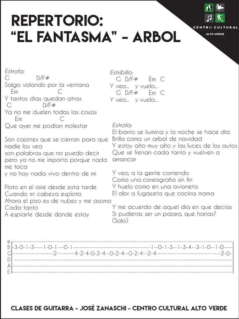 Repertorio - El Fastasma - Arbol | PDF | Hogar, jardinería y bricolaje ...