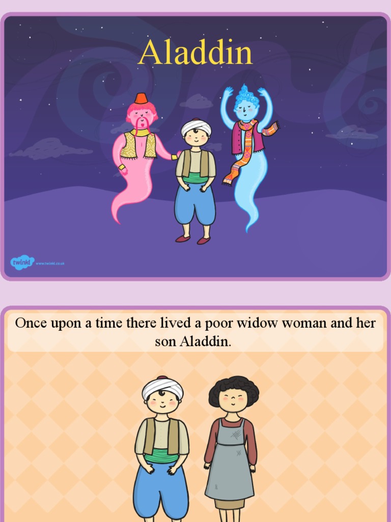 T T 17840 Aladdin Story Powerpoint Ver 1 | PDF