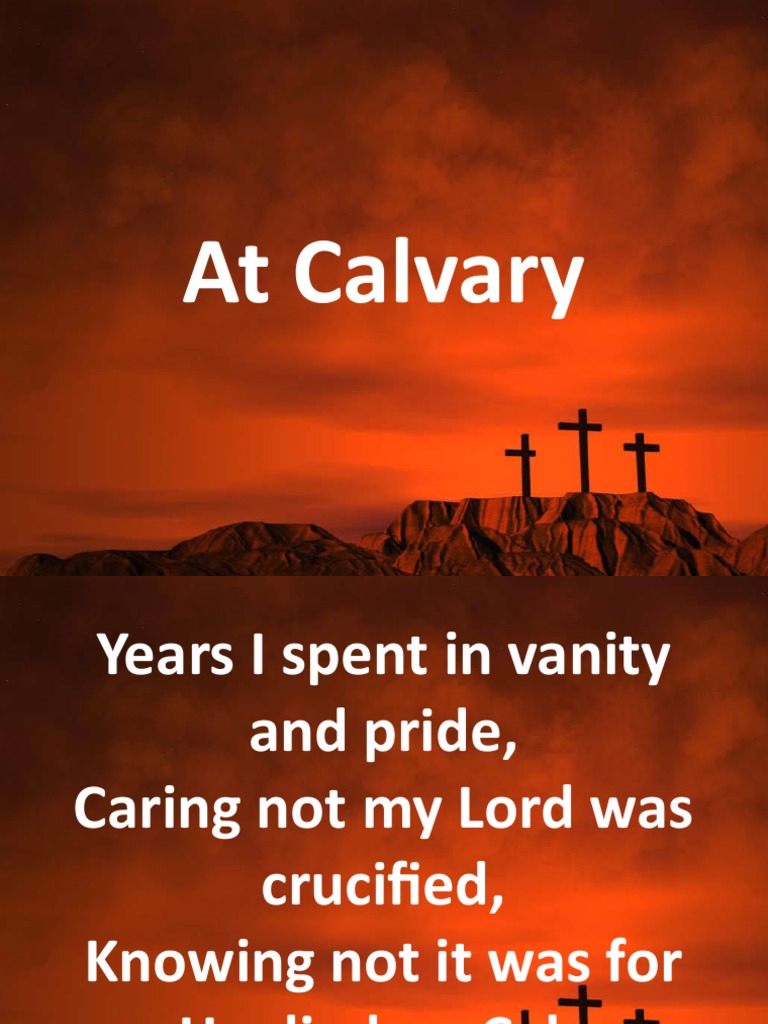 At Calvary | PDF