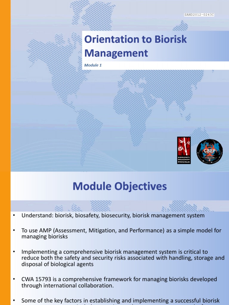 Biorisk Management & AMP Model | PDF | Risk | Laboratories