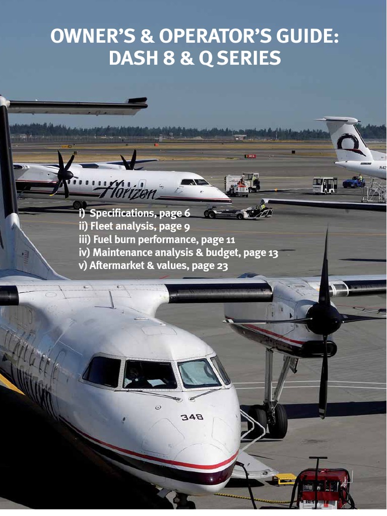 DH8 Owners & Operating Guide | PDF | Aerospace | Vehicles