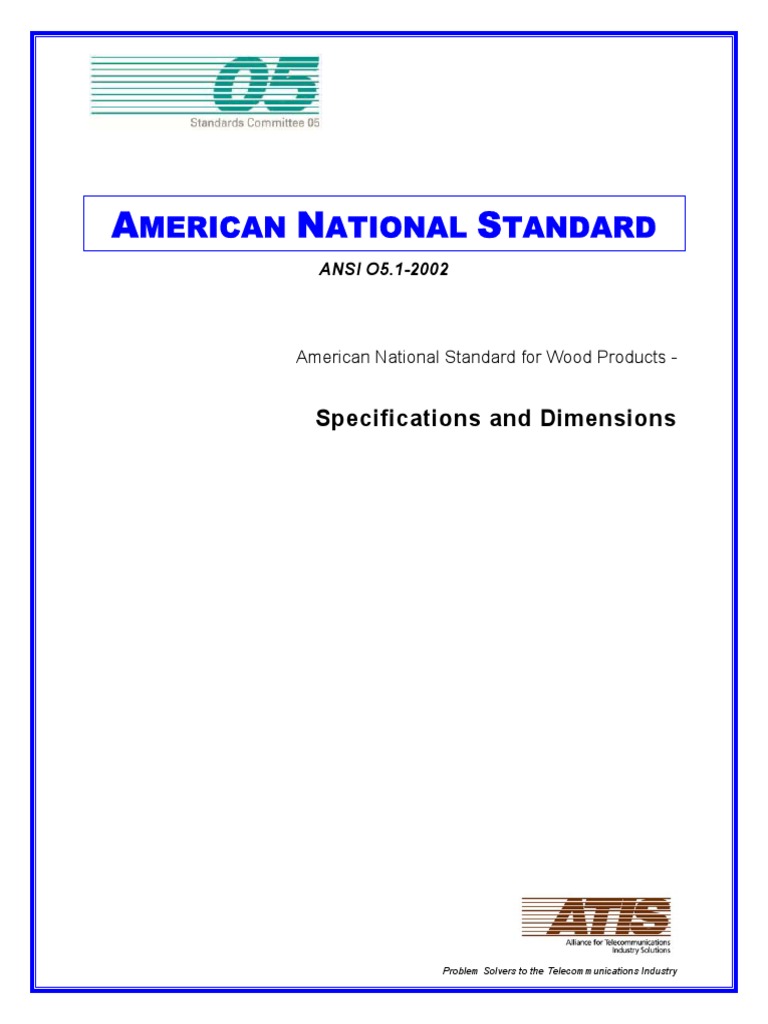 Ansi O5.1-2002 | Download Free PDF | Wood | Bending