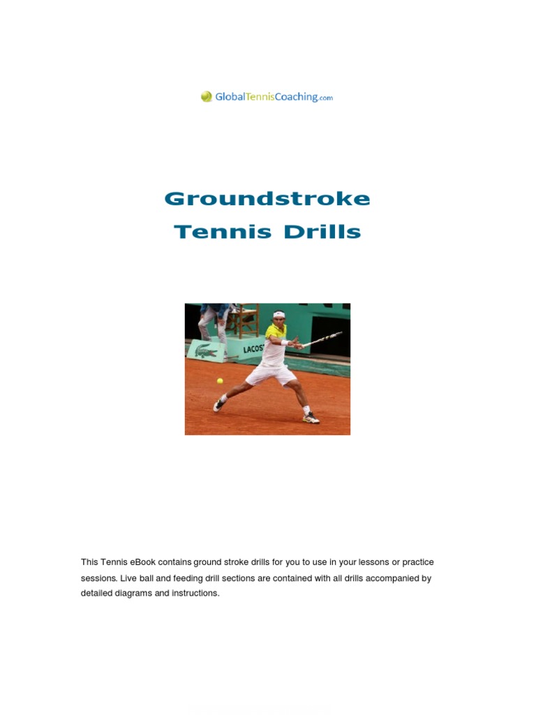 Tennis Drills Ebook - Free Tennis Drills For All Coaches | PDF ...