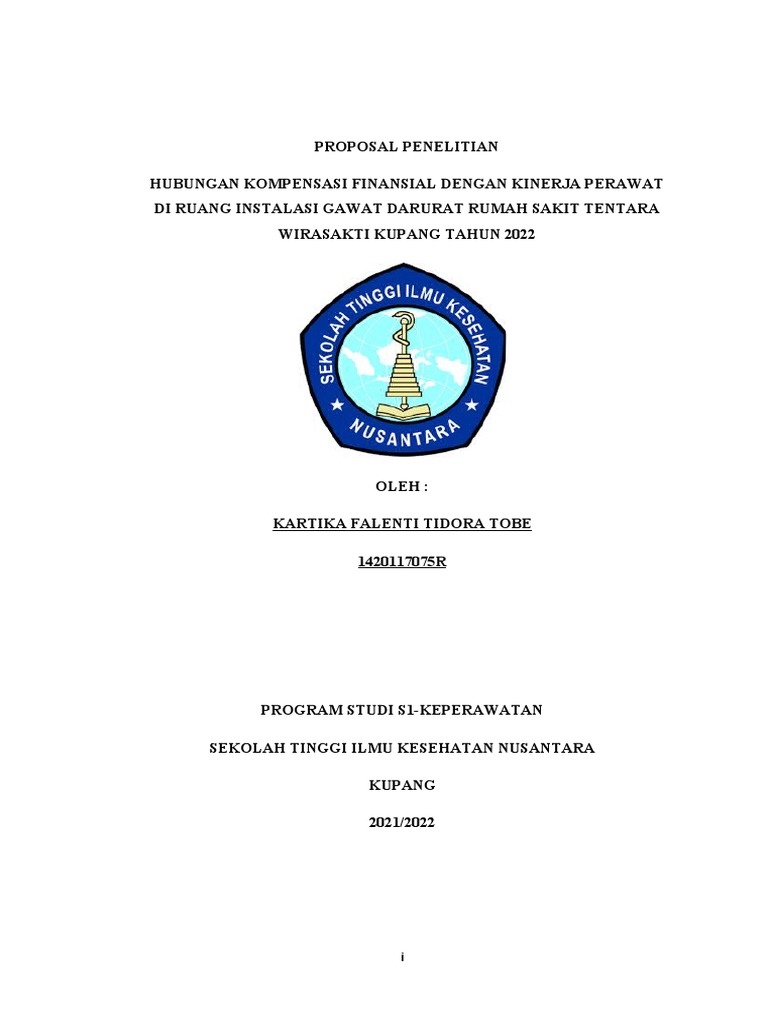 Proposal Penelitian Kartika-2 | PDF