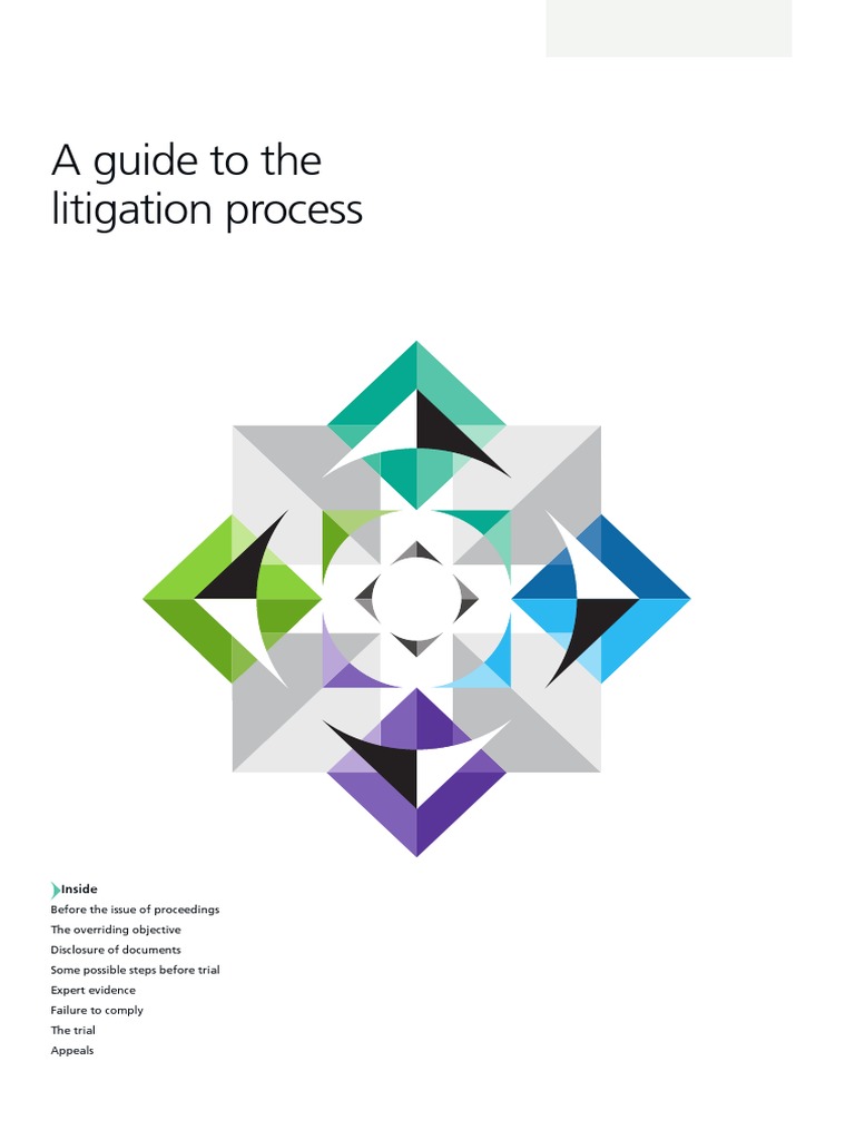A Guide To The Litigation Process | PDF | Costs In English Law ...