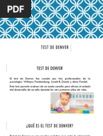 Test de Denver | PDF