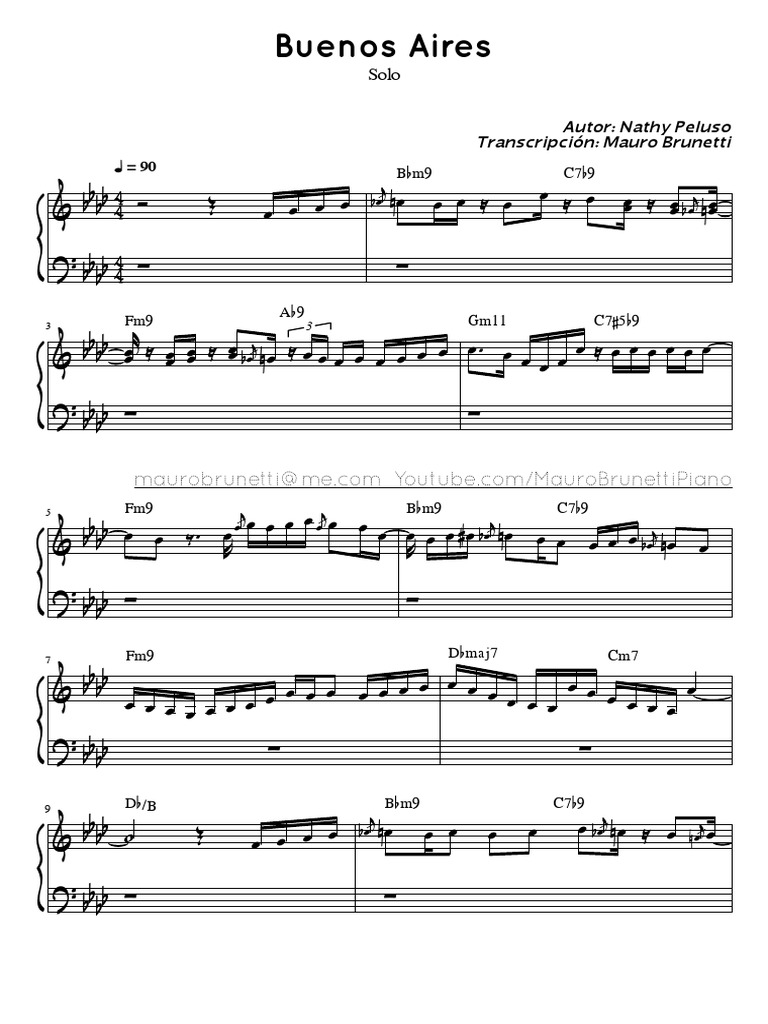 Buenos Aires - Nathy Peluso (SOLO) | PDF
