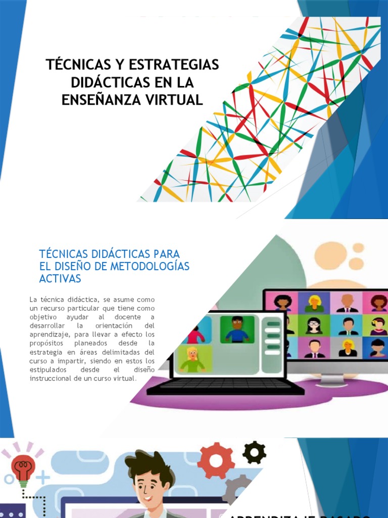 Técnicas Y Estrategias Didácticas En La Enseñanza Virtual Pdf