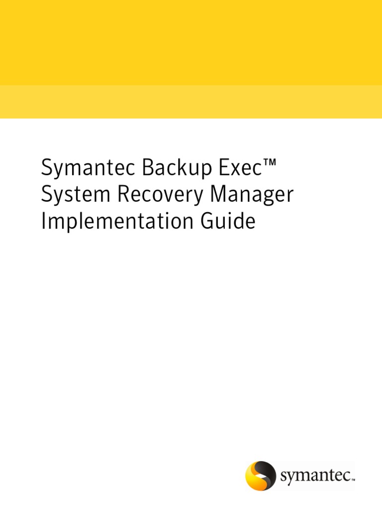 Backup Exec Descargar Gratis Pdf Backup Installation Computer Programs 