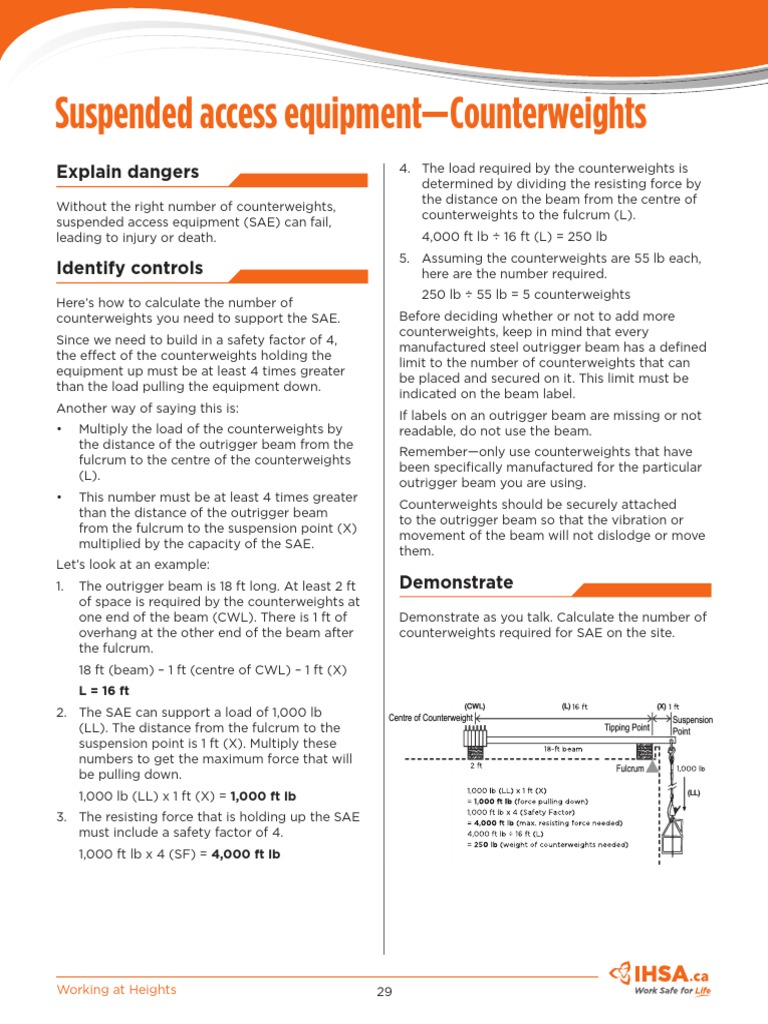 Counterweight Calculation for SAE Safety | PDF | Mechanical Engineering