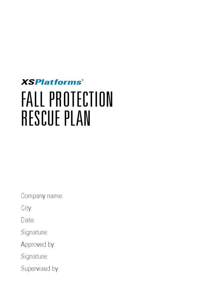 FP Rescue Plan Template | PDF | Emergency | Safety
