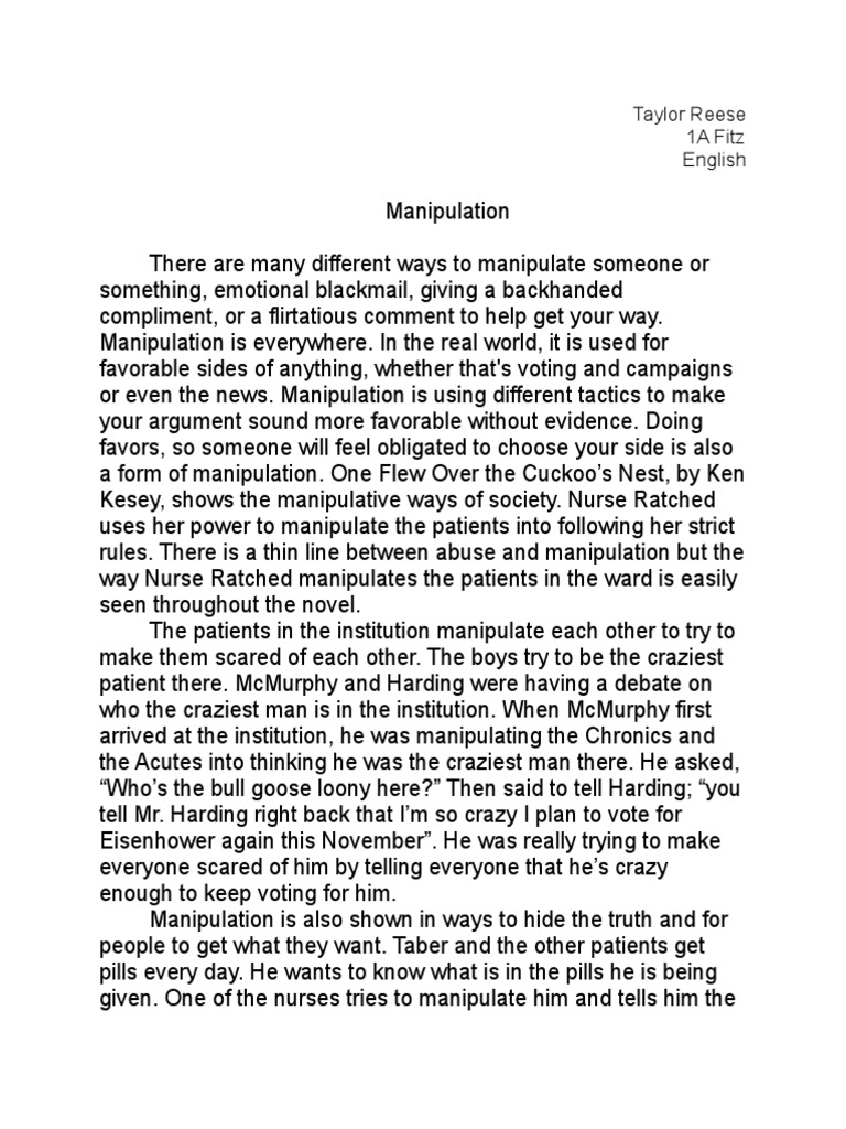 Speech - Manipulation | PDF