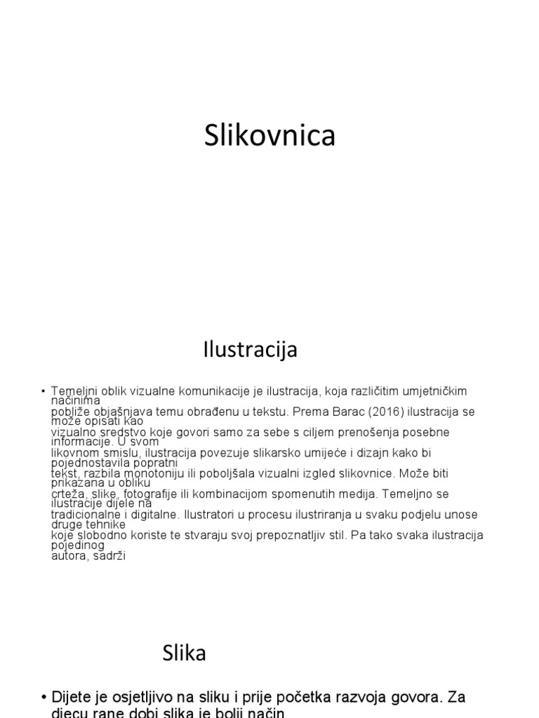 Slikovnica 2 | PDF