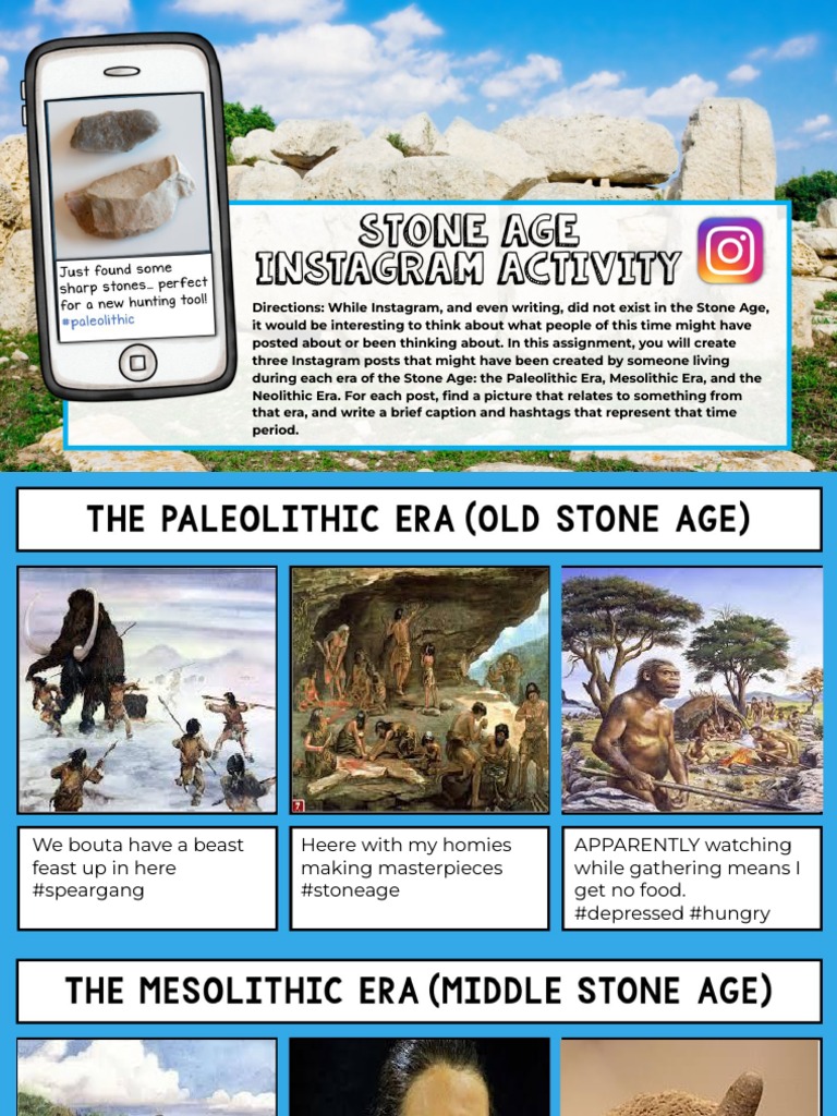 Andrew Hower - Stone Age Instagram Activity | PDF | Art | General Fiction