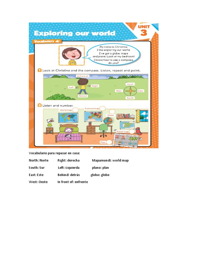 Vocabulario para Repasar en Casa | PDF