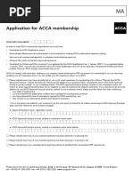 Request For Acca Transcript | PDF
