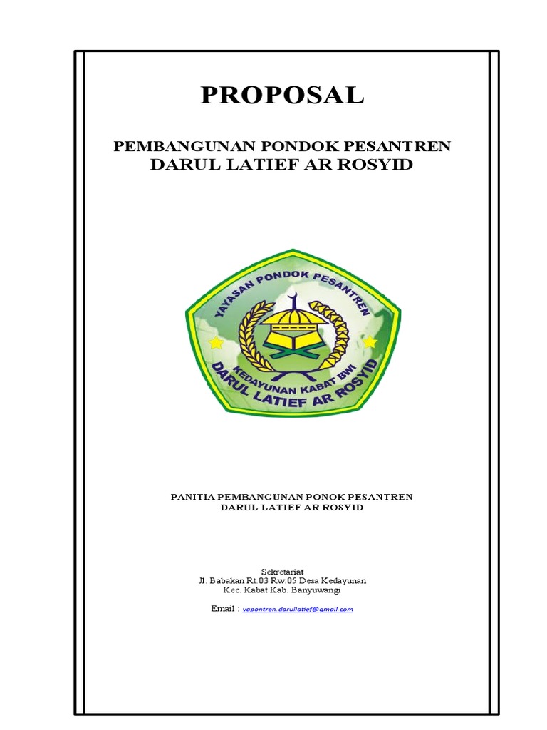 Proposal Pondok | PDF
