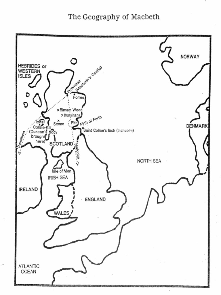 Macbeth Map | PDF