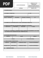 Formato Perfil Segurista para Obra | PDF