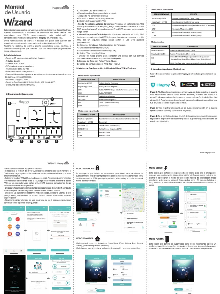 Manual Wizard 2021 | PDF | Wifi | Contraseña