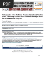 The TLE-TVL Framework & Overview of SHS-TVL | PDF | Vocational ...