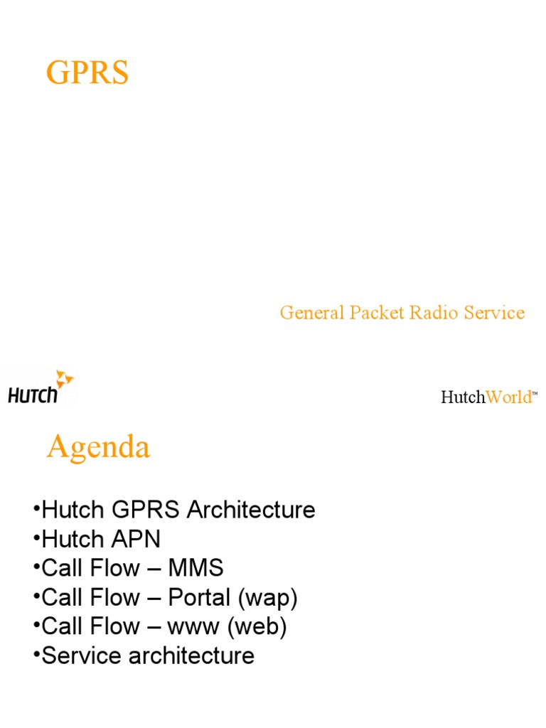 General Packet Radio Service: Hutch | PDF | Multimedia Messaging ...