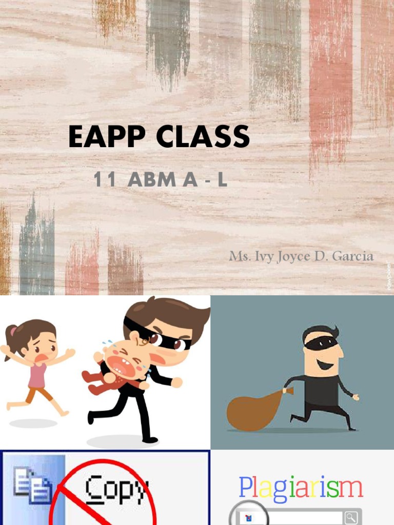 Eapp Class: Abm A - L | PDF | Citation | Plagiarism