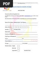 World Passport - Application Form | PDF | Money Order | Identity Document