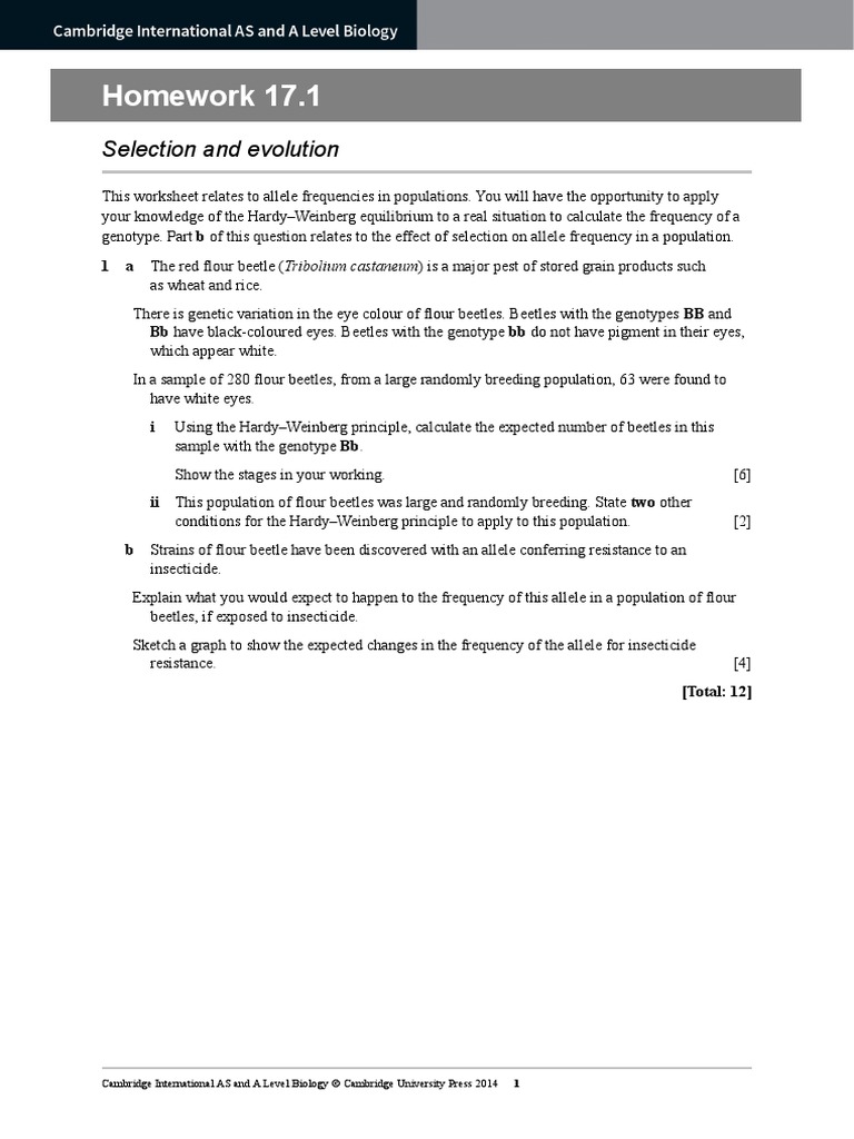 Ch17 HW17.1 | PDF