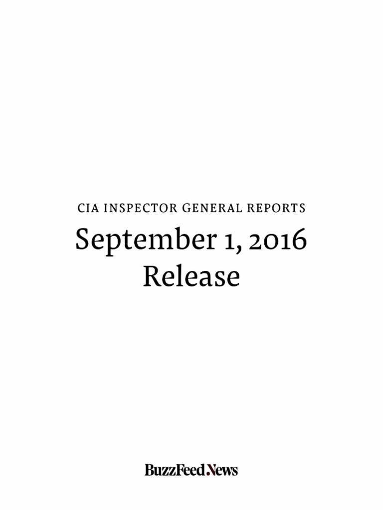 Leopold Foia CIA Ig Reports Collected | PDF | Freedom Of Information ...