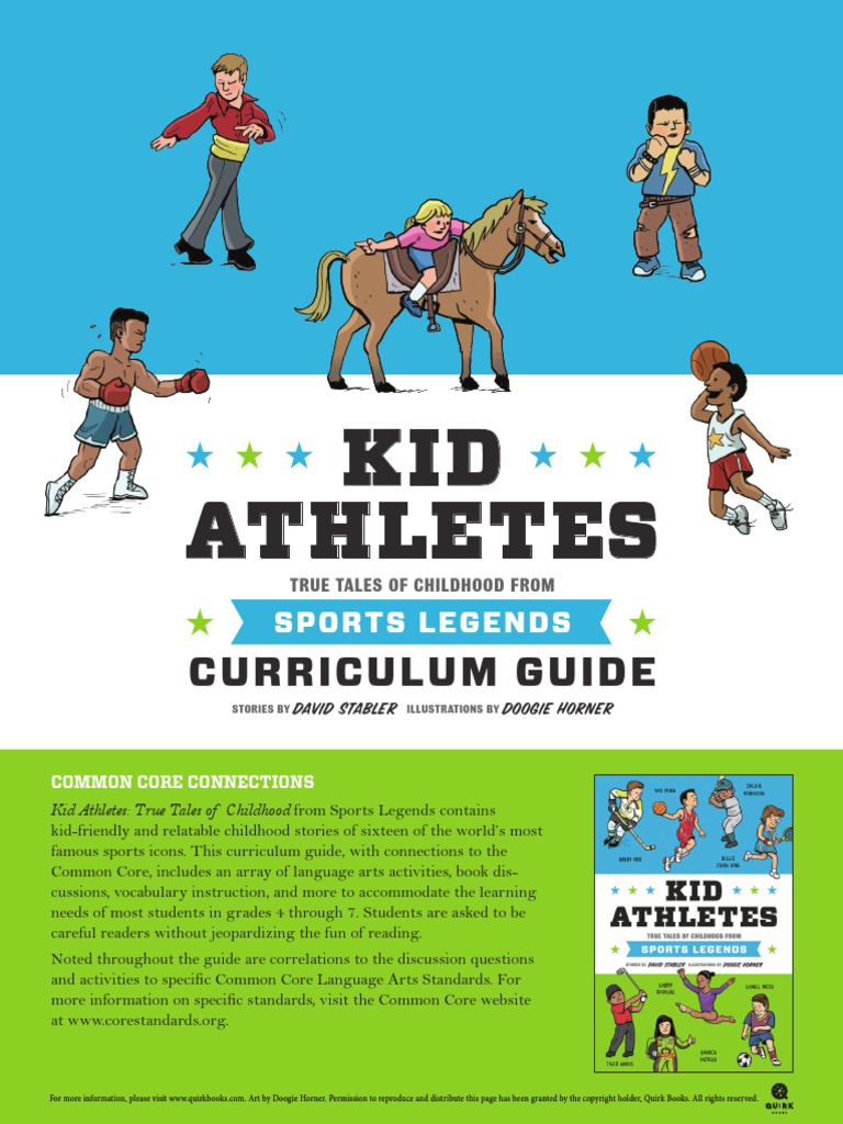 KID Athletes: Curriculum Guide | PDF