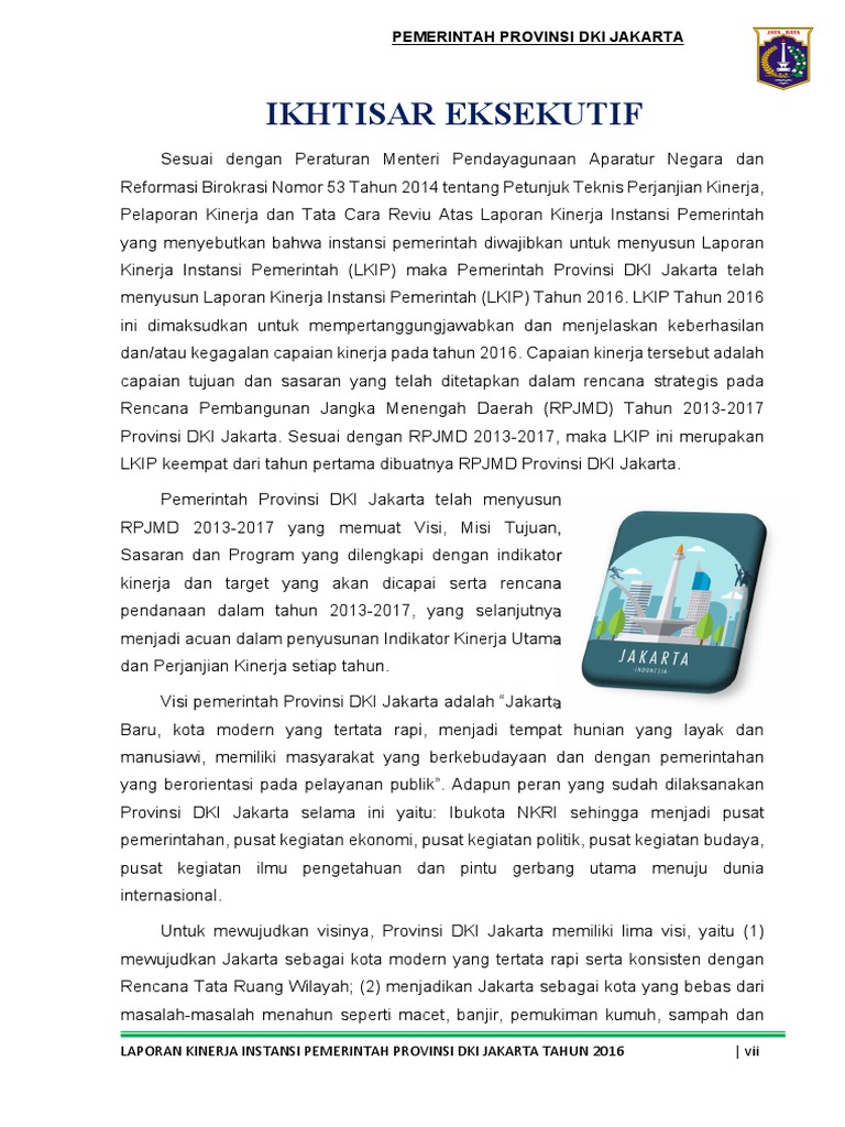 Ikhtisar Eksekutif | PDF