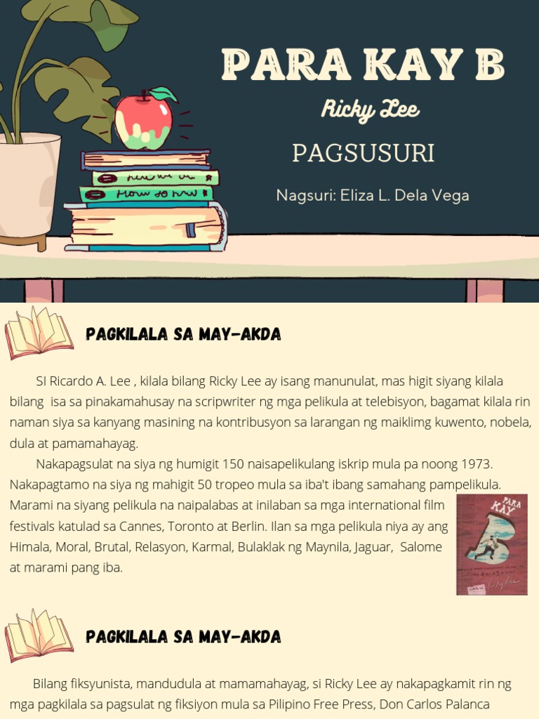 Para Kay B | PDF
