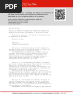 Ley #27604 Atencion de Emergencias | PDF | Ley Pública | Justicia