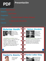 10 Personajes Históricos por la Paz | PDF | Política | Ciencias sociales