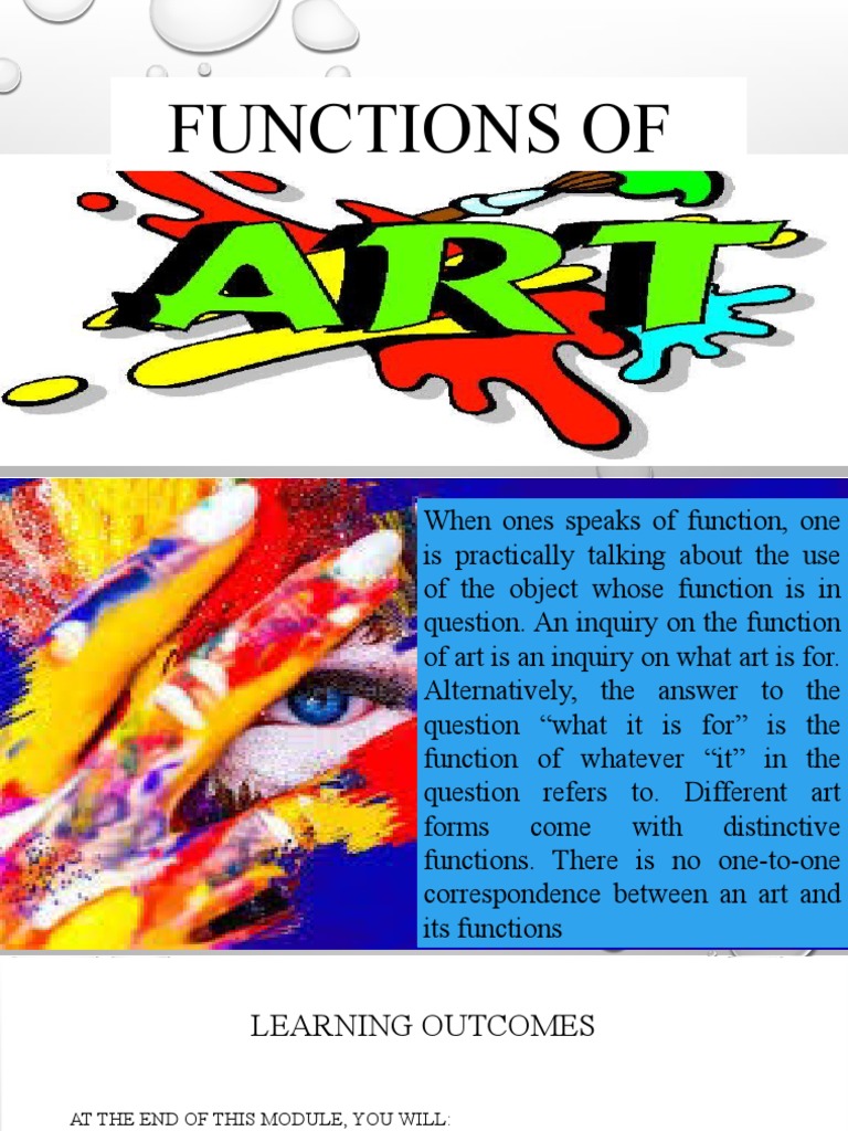 Art App - Functions of Art | Download Free PDF | Fine Art | Aesthetics